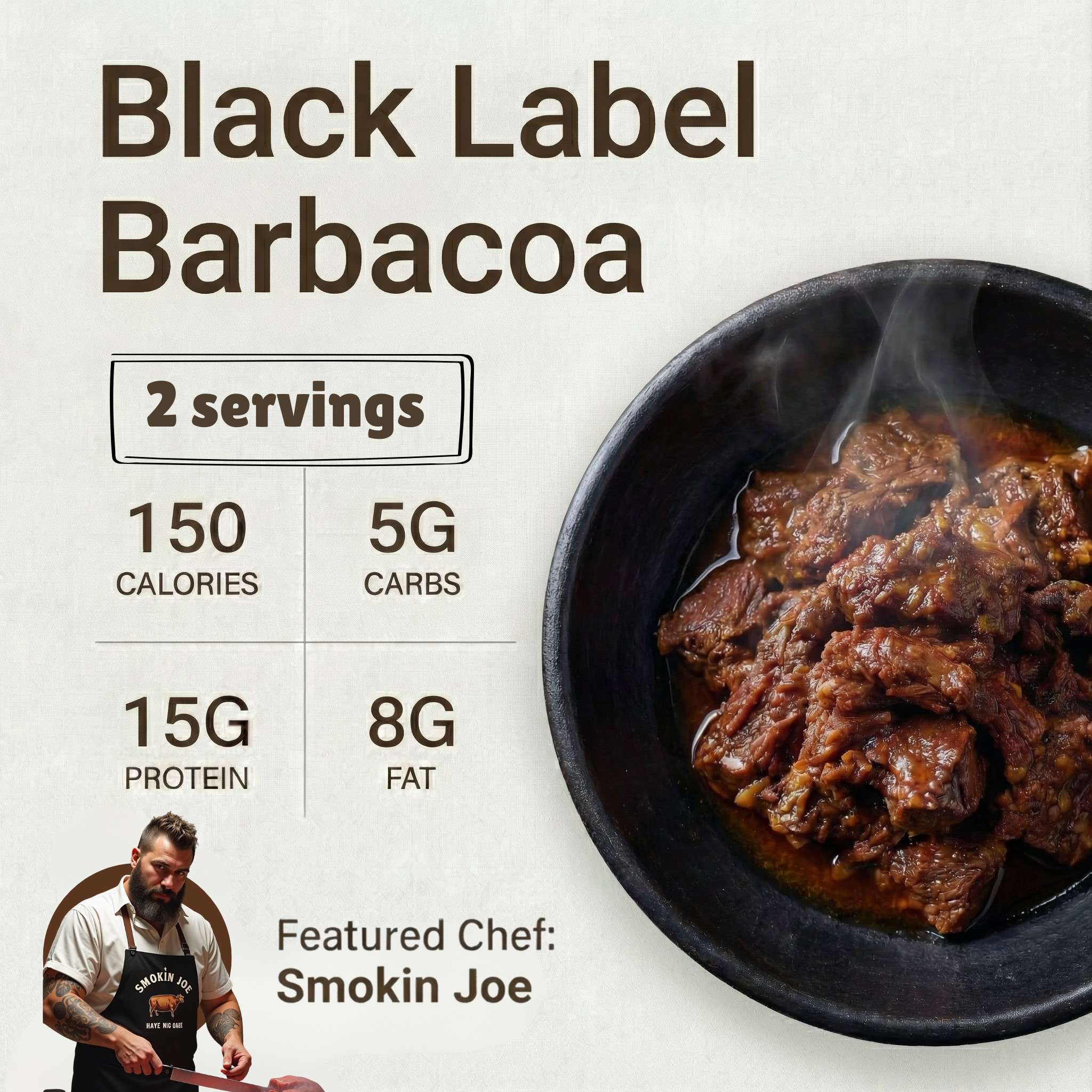 Black Label Barbacoa – FlexPro Meals